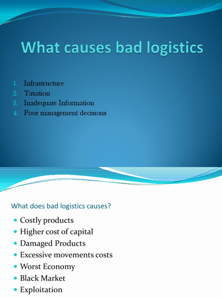 Infrastructure Taxation Inadequate Information Poor Management ...