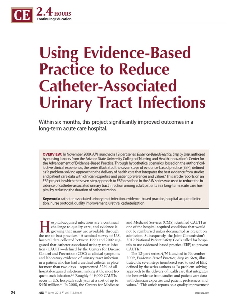 PDF | PDF | Evidence Based Practice | Joint Commission