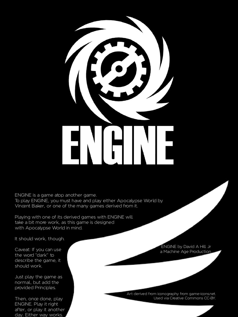 ENGINE An Apocalypse World Engine HackAdd-On | PDF