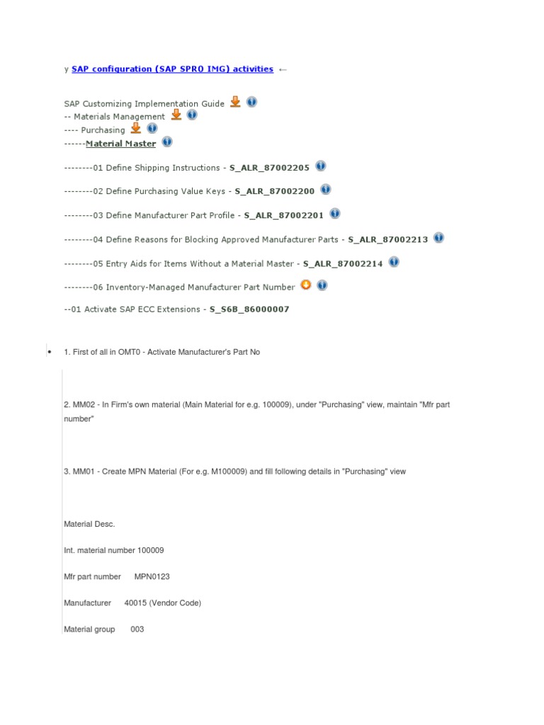 MPN - Material Master Creation | PDF | Business | Computing