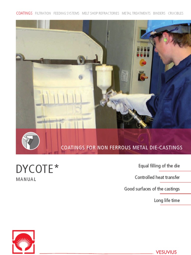Dycote 02 | PDF | Casting (Metalworking) | Graphite