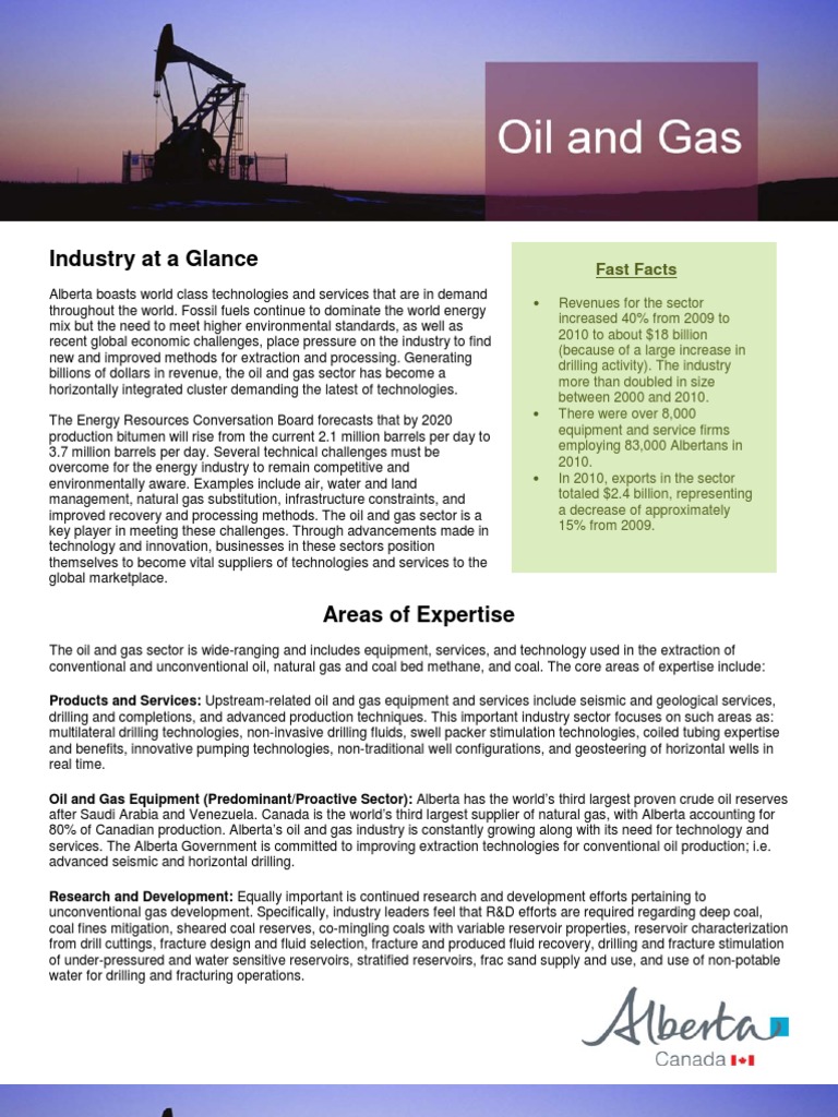 Oil and Gas Profile | PDF | Petroleum | Oil Well