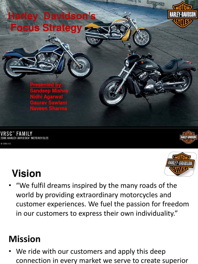 Harley-Davidson Focus Strategy Overview | PDF | Harley Davidson ...