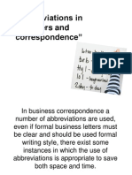 APA Referencing Abbreviations Guide | PDF