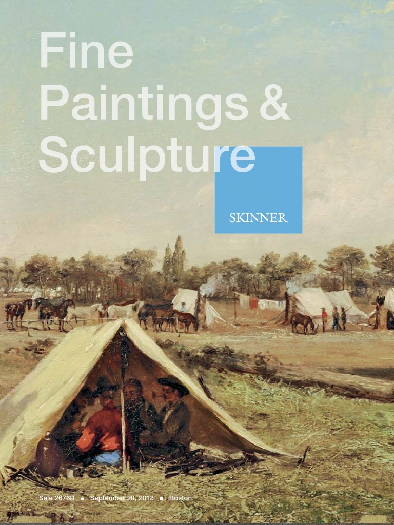 Fine Paintings & Sculpture - Skinner Auction 2673B | PDF | Oil Painting ...