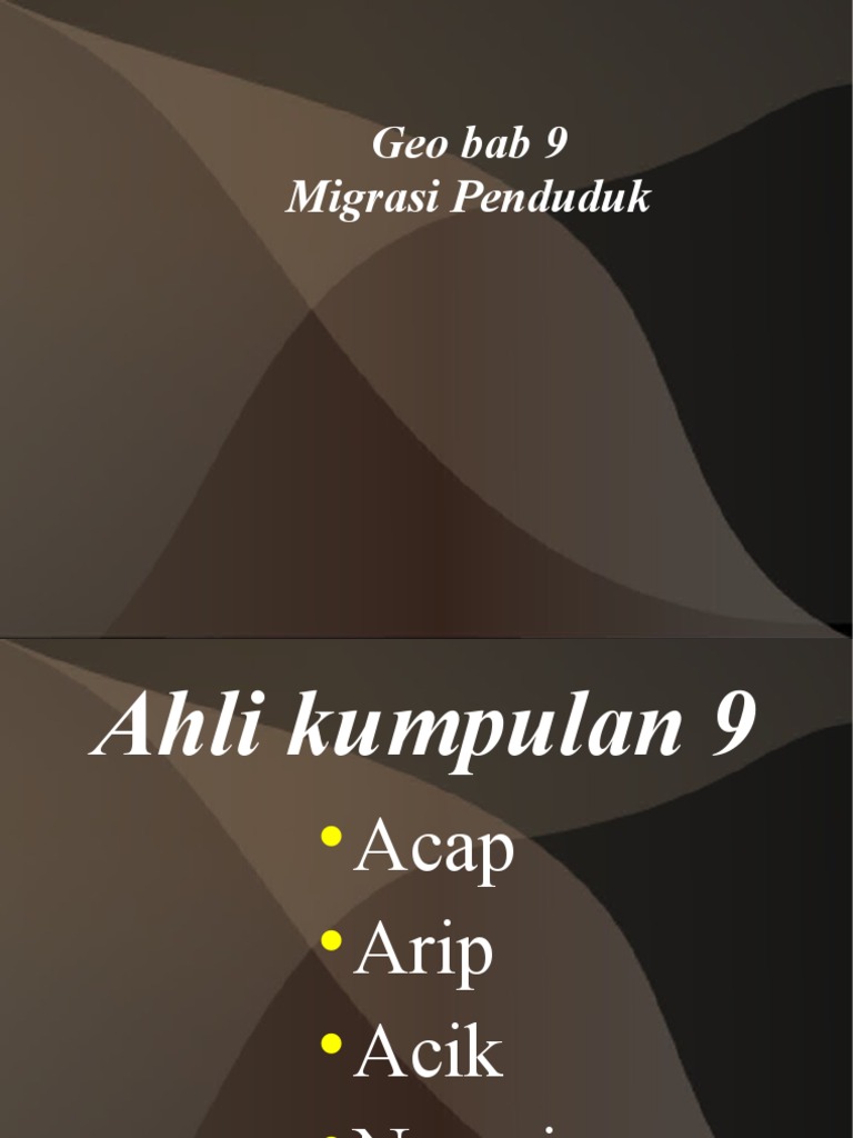 Geografi Form 2 (Bab 9) School Boy Presentations | PDF