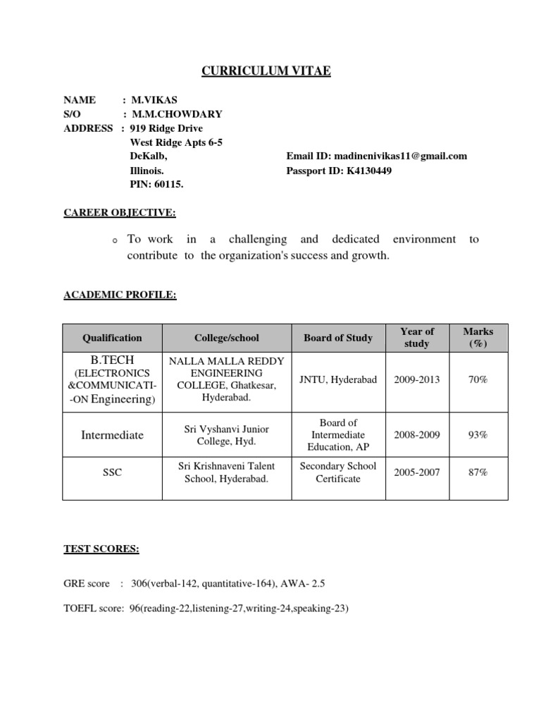 Vikas Resume | PDF | Software | Computing
