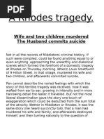 The Hossack Murder Case Overview | PDF | Reasonable Doubt ...