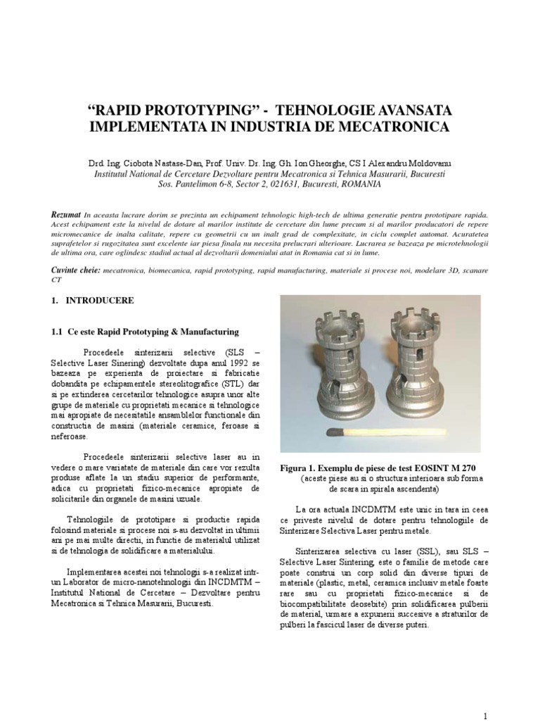 Rapid Prototyping | PDF