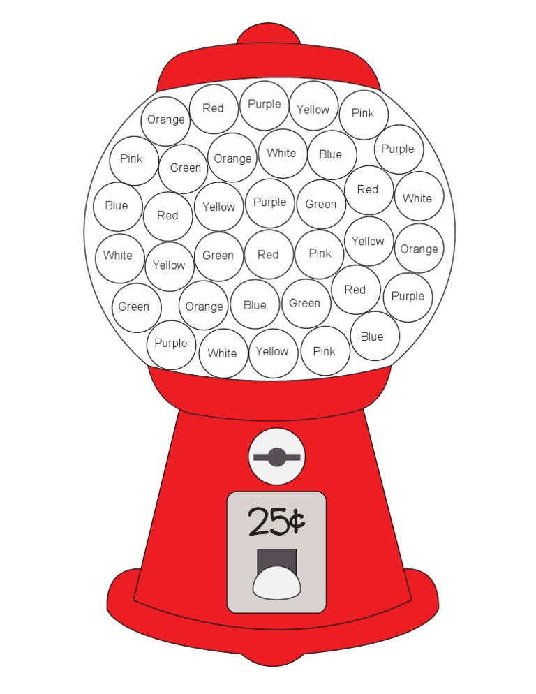 Gumball Color Code Guide | PDF