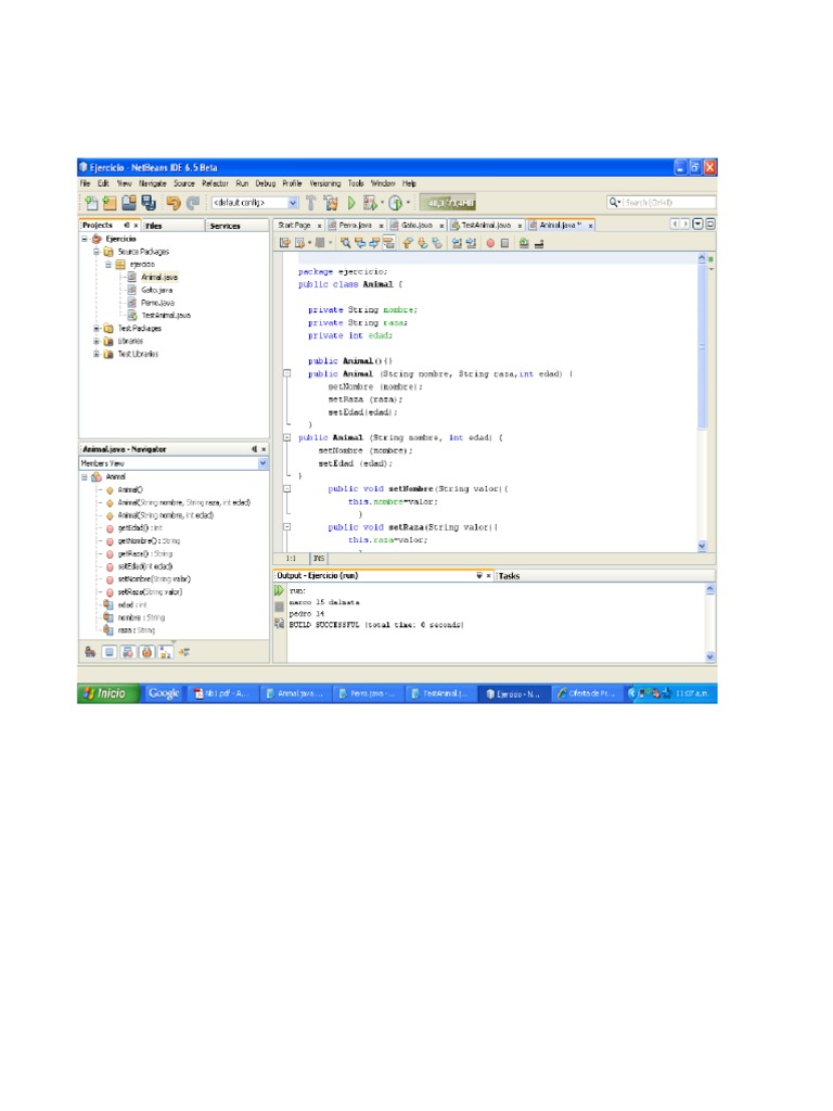 Ejercicio Netbeans Java Ejercicio Netbeans Java