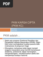 Contoh Pkm-kc Lolos Pimnas 26