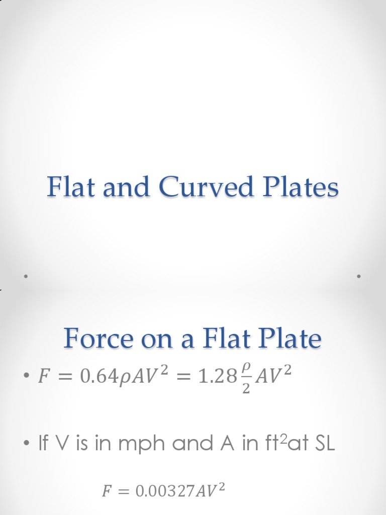 Flat and Curved Plates | PDF