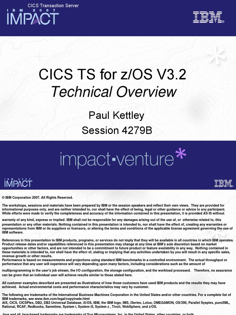 Cics Ts V3 2 Overview Pdf Hypertext Transfer Protocol Soap