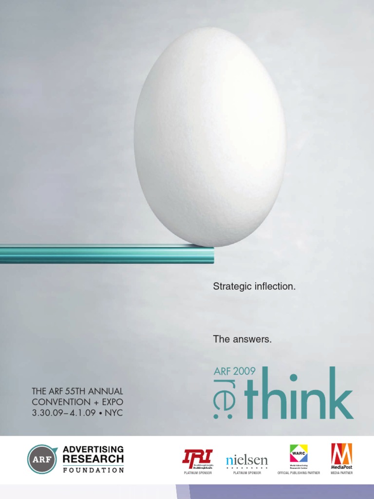 Rethink 09 Program Guide | Download Free PDF | Advertising | Innovation