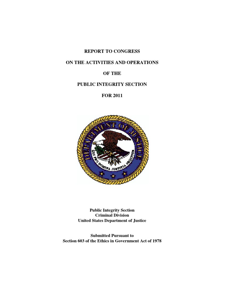 Most Corrupt States Report | PDF | Prosecutor | Federal Government Of ...