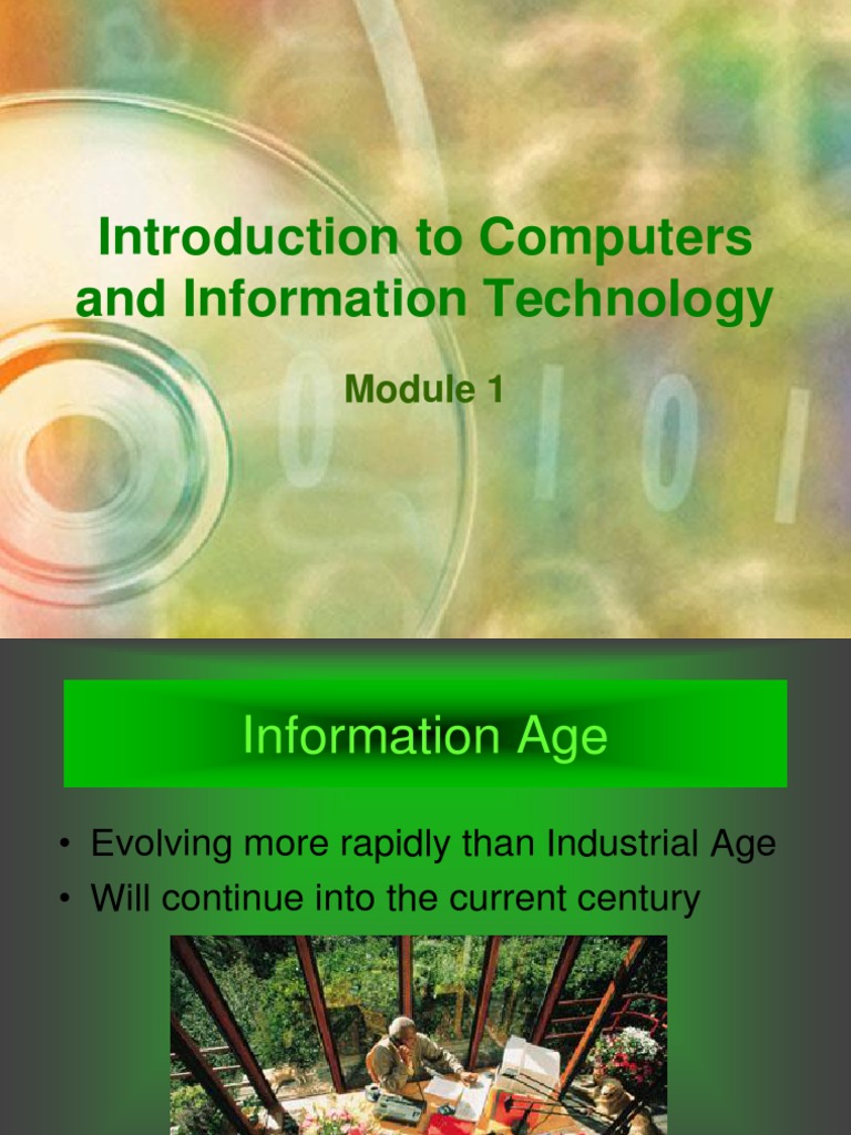 Module 1 Intro To Computers And It Pdf Computer Data Storage 6058