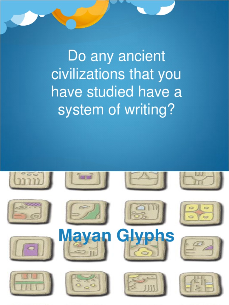 Ancient Civilization May An Glyphs | PDF | General Fiction