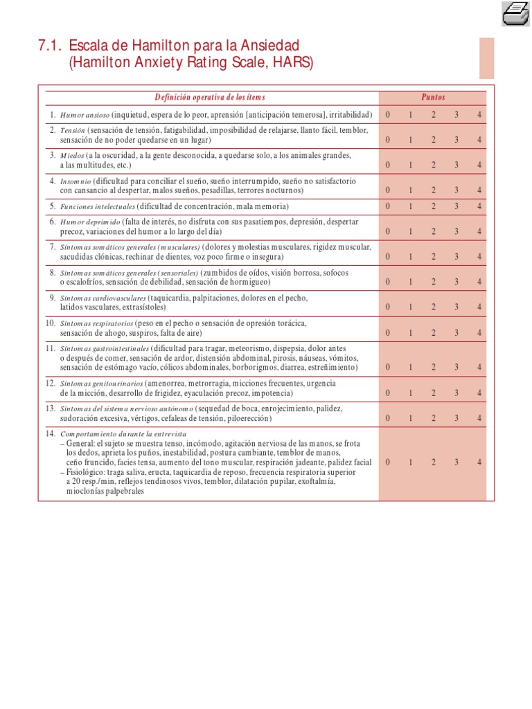 Ficha Tecnica De La Escala De Hamilton Para La Depresión.Docx – NBROL