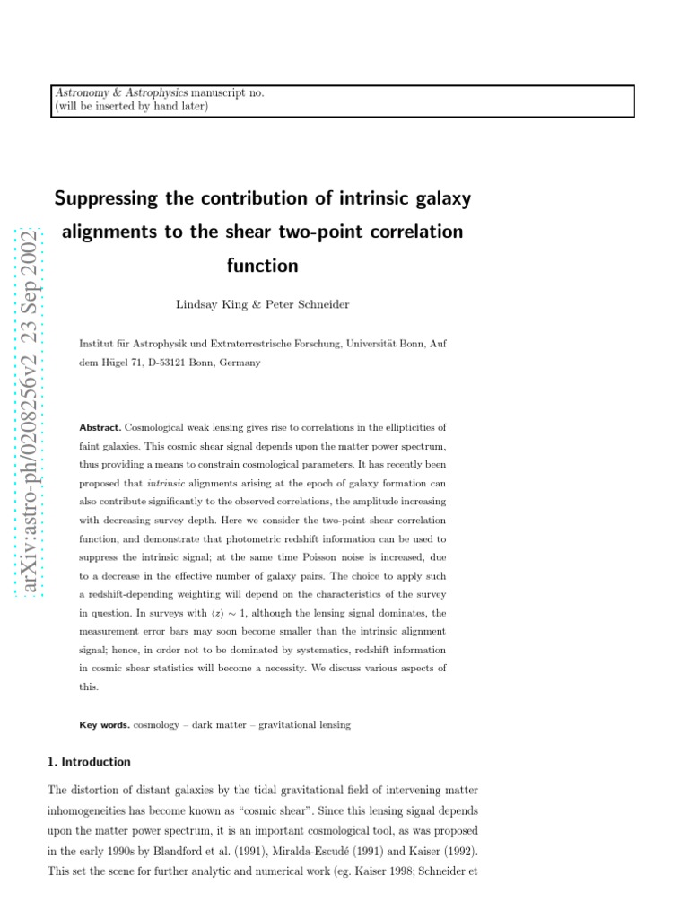 Suppressing The Contribution of Intrinsic Galaxy Alignments To The ...