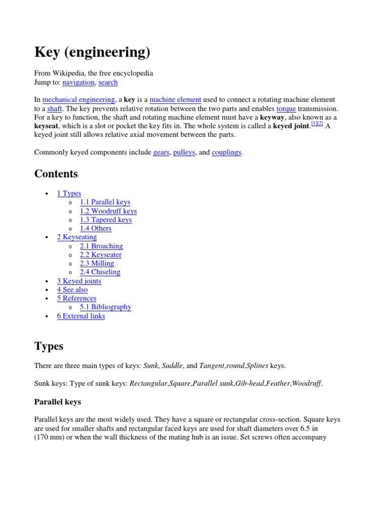 Document Key | PDF | Mechanical Engineering | Manufactured Goods