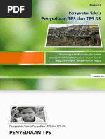 Buku Petunjuk Teknis TPS 3R | PDF | Bisnis | Teknologi & Rekayasa