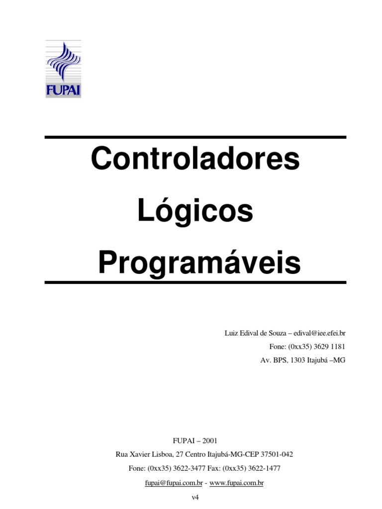 Apostila De Clp V4 Pdf Controlador Lógico Programável Entradasaída