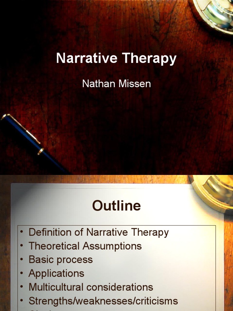 Overview of Narrative Therapy | PDF | Psychotherapy | Narrative