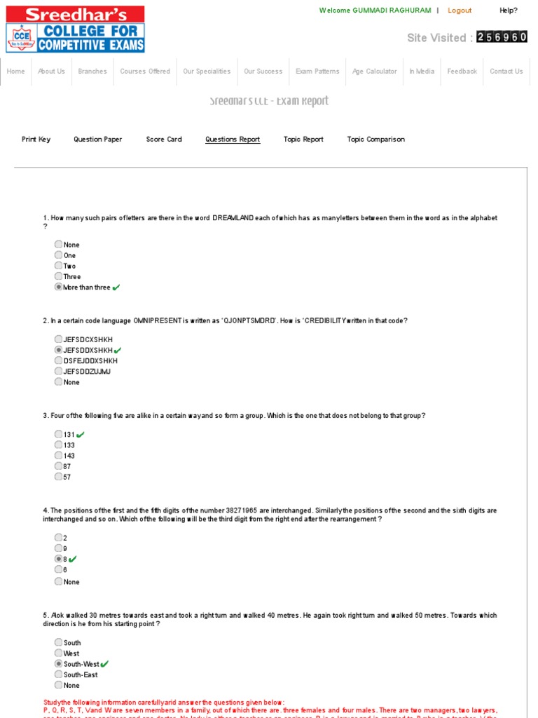 Sreedhar's CCE - Institute For Competitive and Entrance Exams2 PDF ...