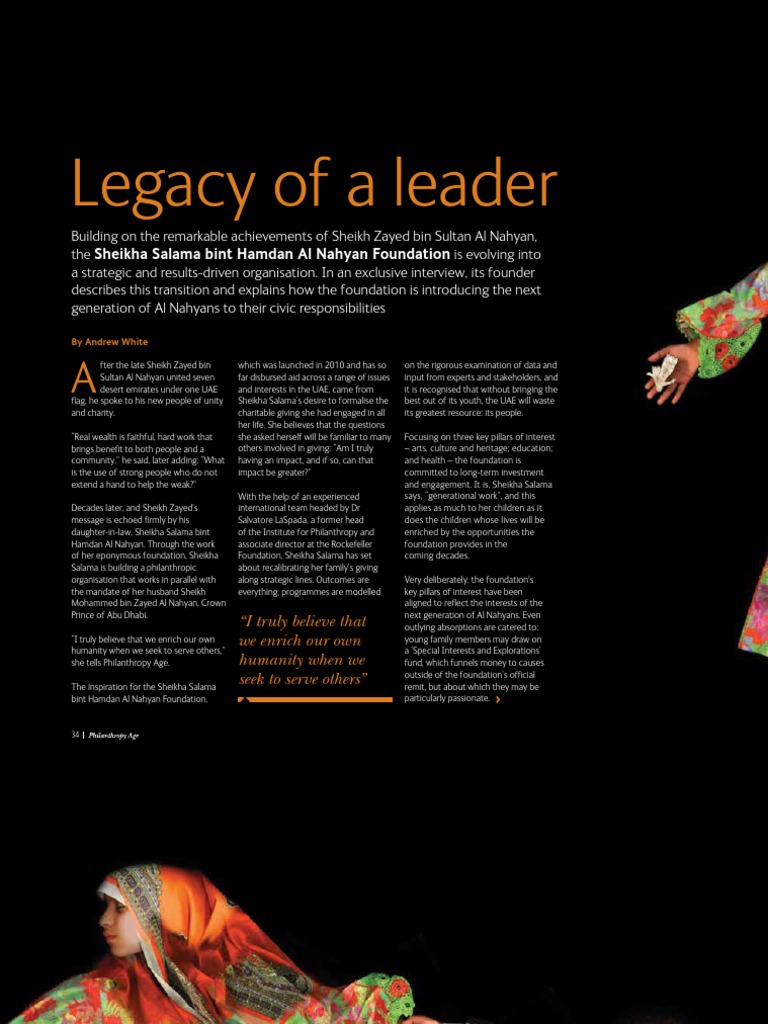 Philanthropy Age Issue 02 | PDF | United Arab Emirates | Religion And ...