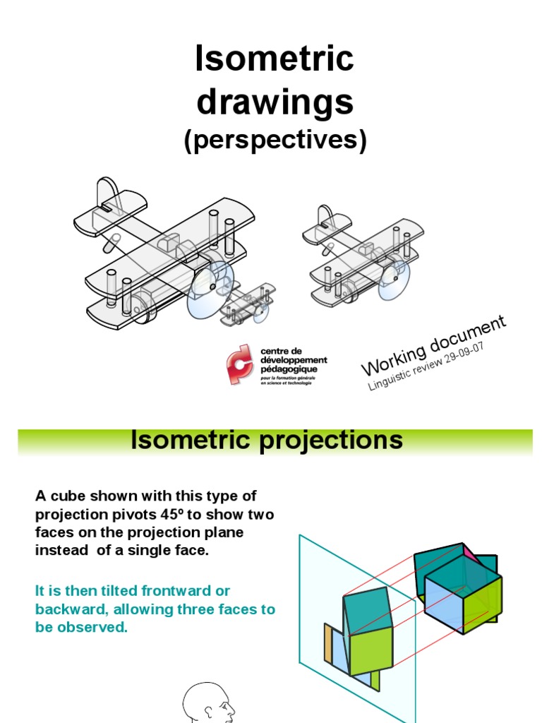 Isometric Drawings | PDF | Cartesian Coordinate System | Projective ...