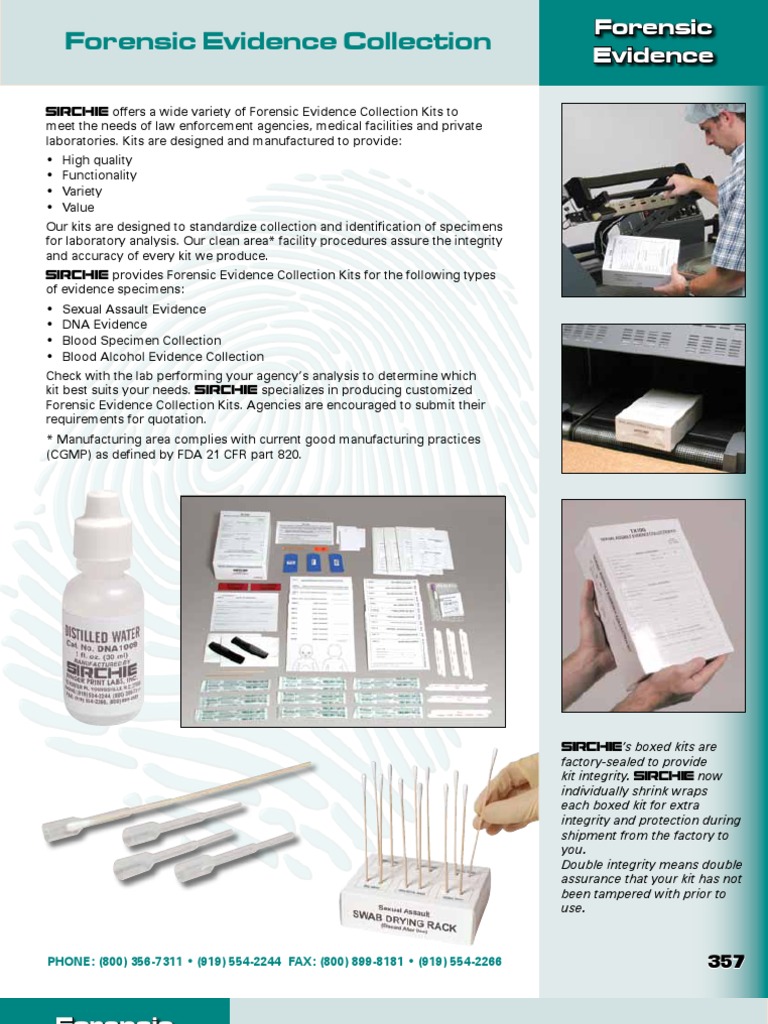 Forensic Evidence PDF | PDF