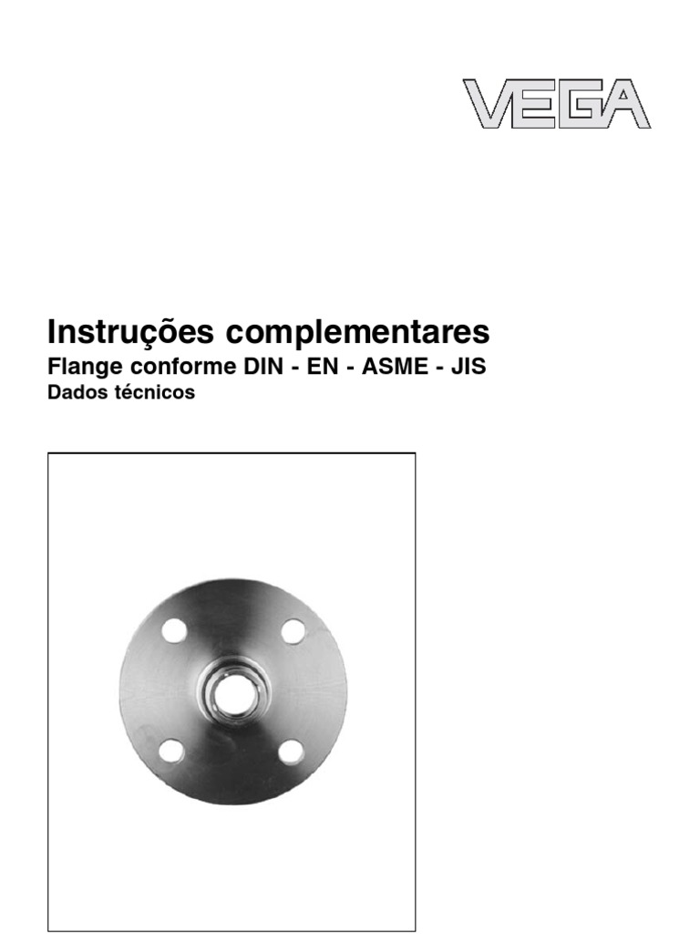 Normas Flanges Conforme Din en Asme Jis | PDF | Engenharia Mecânica ...
