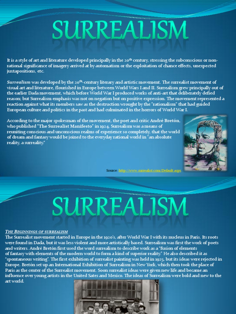Surrealism | Download Free PDF | Surrealism | Salvador Dalí