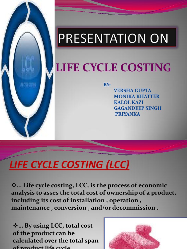 Life Cycle Costing | Download Free PDF | Net Present Value | Present Value