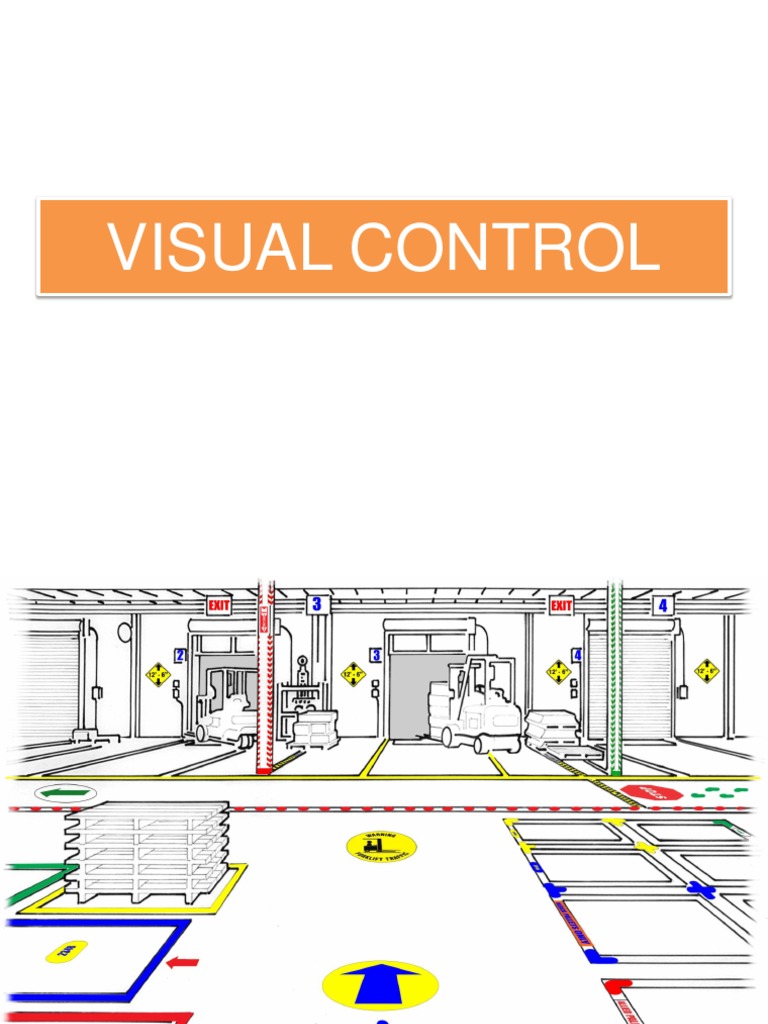VISUAL CONTROL.pptx | Inventory | Production And Manufacturing