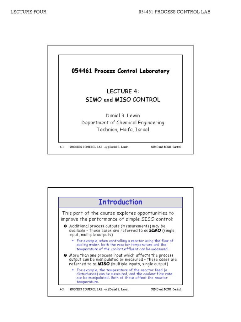 Simo Miso | PDF | Control Theory | Control System
