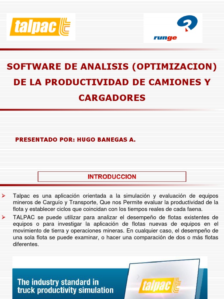 TALPAC | PDF | Point and Click | Transporte