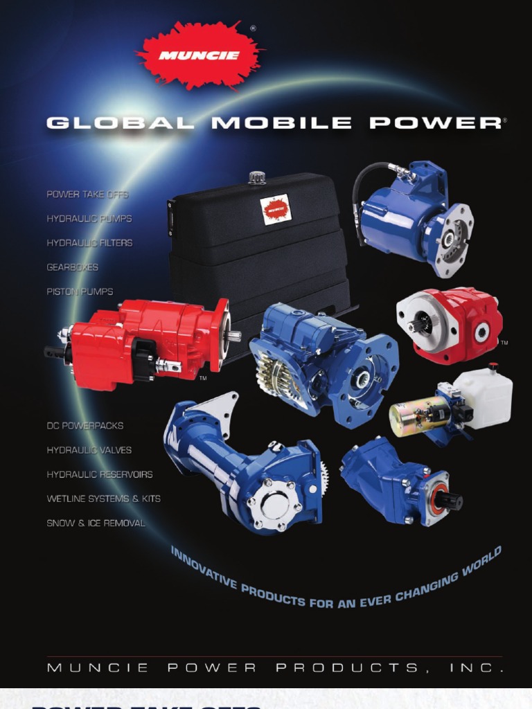 Muncie Power Product Brochure | PDF | Manual Transmission ...