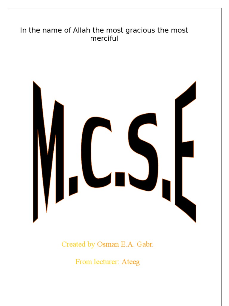 Mcse 2003 | PDF | Domain Name System | Computer File