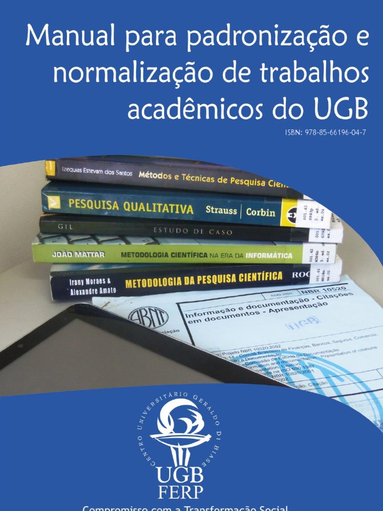 Manual Trabalhos Academicos UGB | PDF