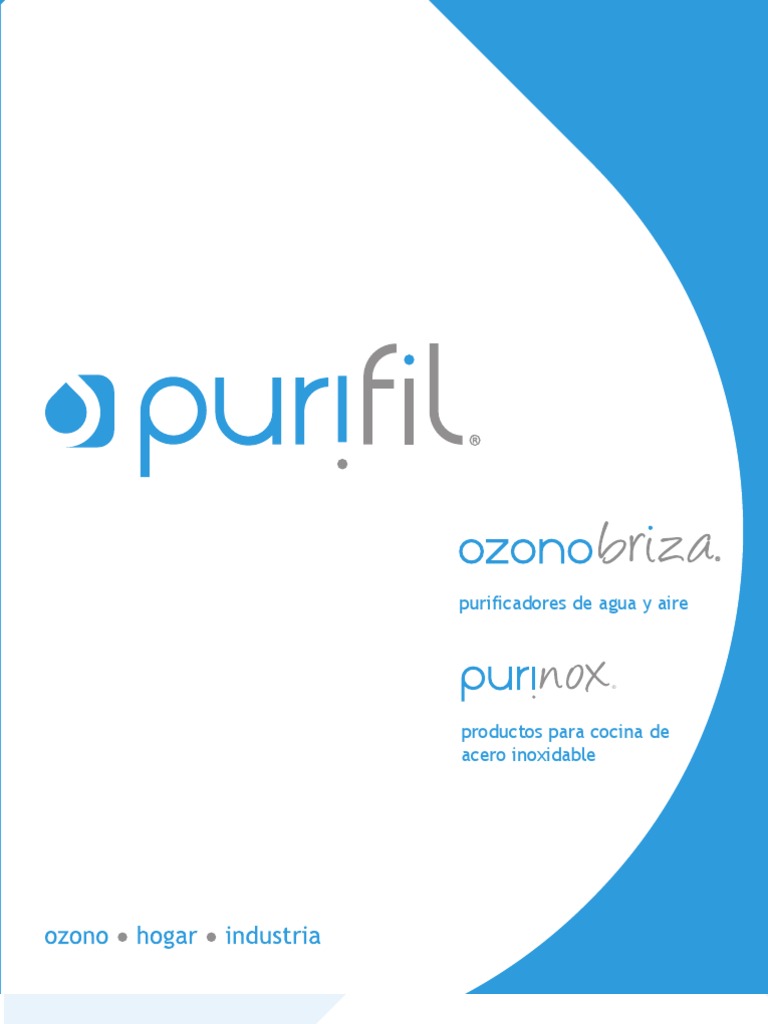 Catalogo Purifil | PDF | Agua | Naturaleza