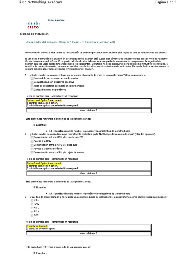Examen 1 It-Essentials | PDF