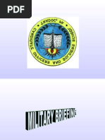 Types of Military Briefings Explained | PDF | Information | Evaluation