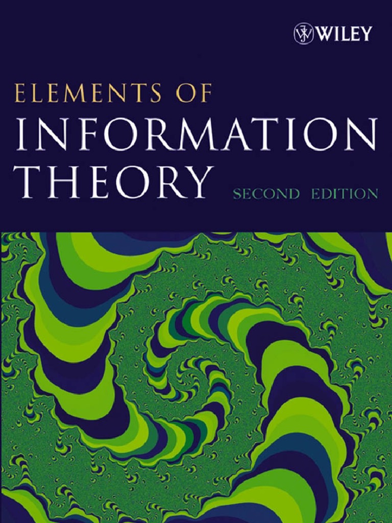 Elements of Information Theory | Download Free PDF | Normal ...