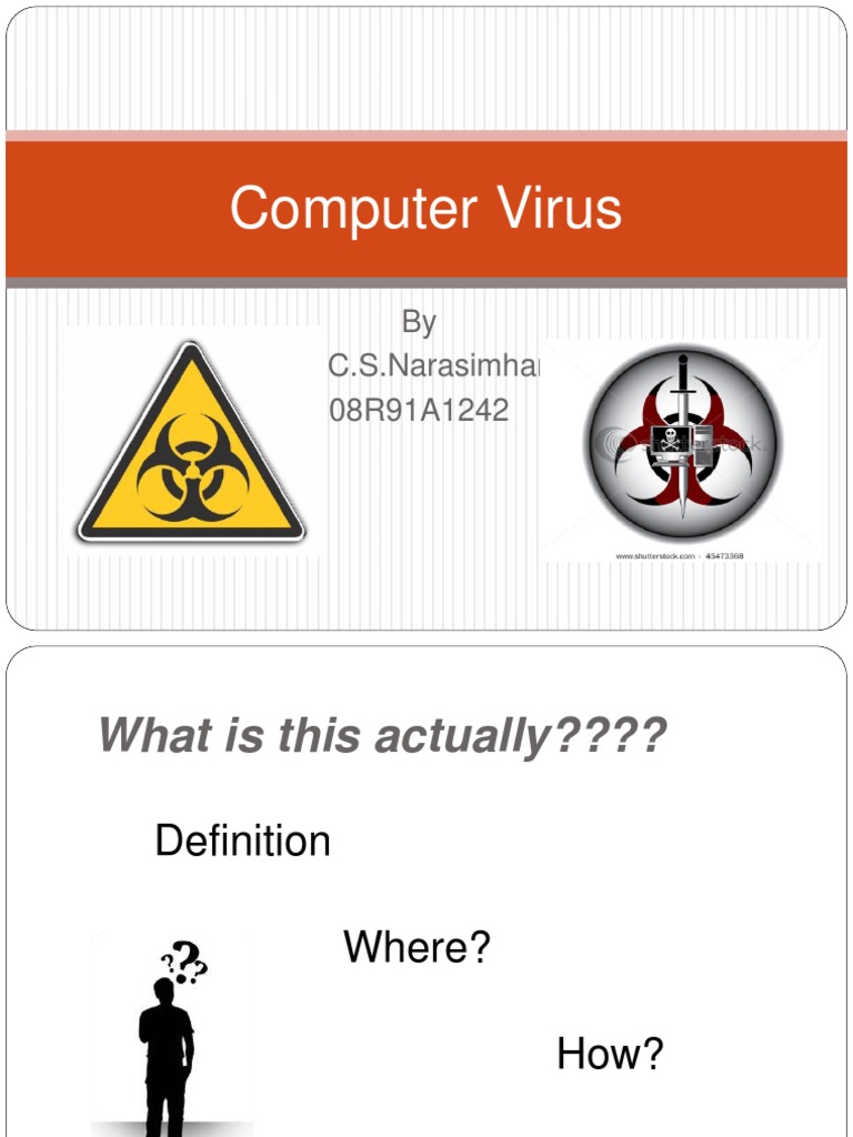 Understanding Computer Viruses and Risks | PDF