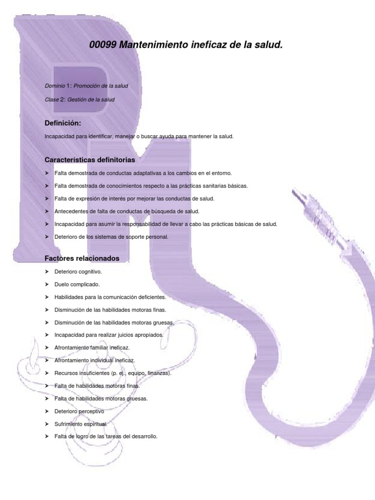Mantenimiento Ineficaz De La Salud - ajore Mantenimiento Ineficaz De La Salud - ajore
