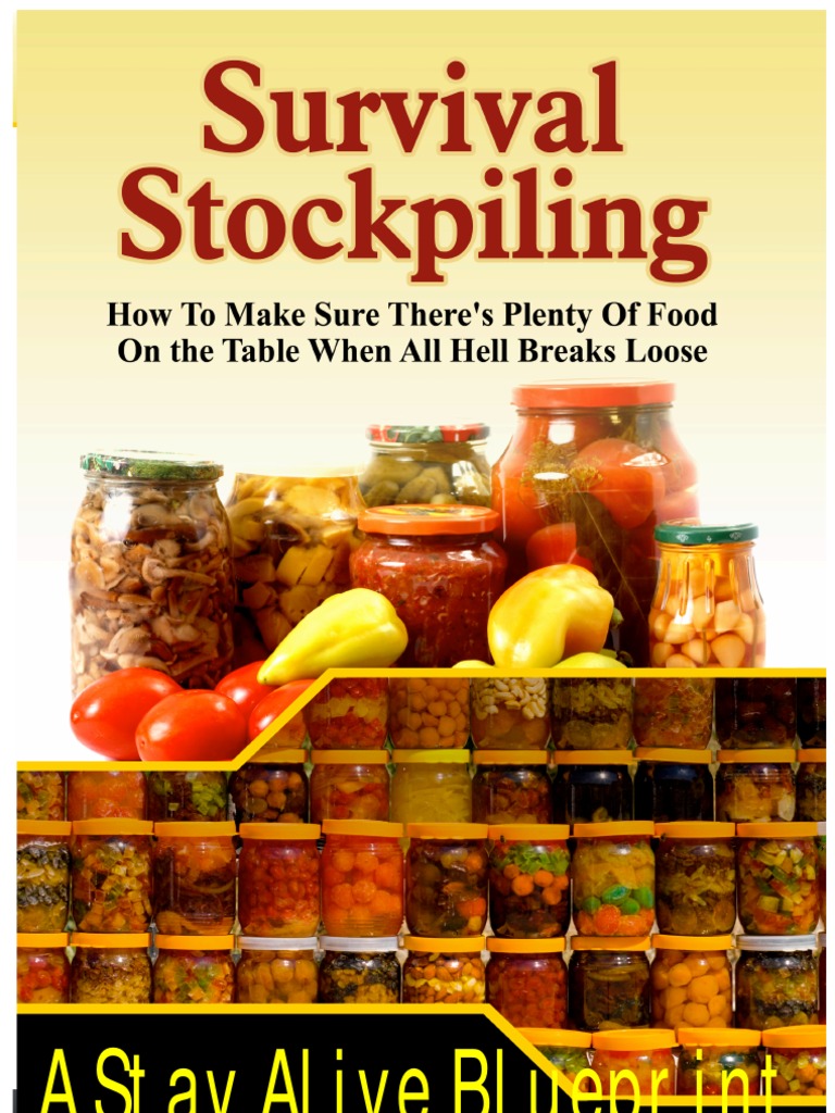 Survival Stockpiling | PDF | Canning | Mill (Grinding)