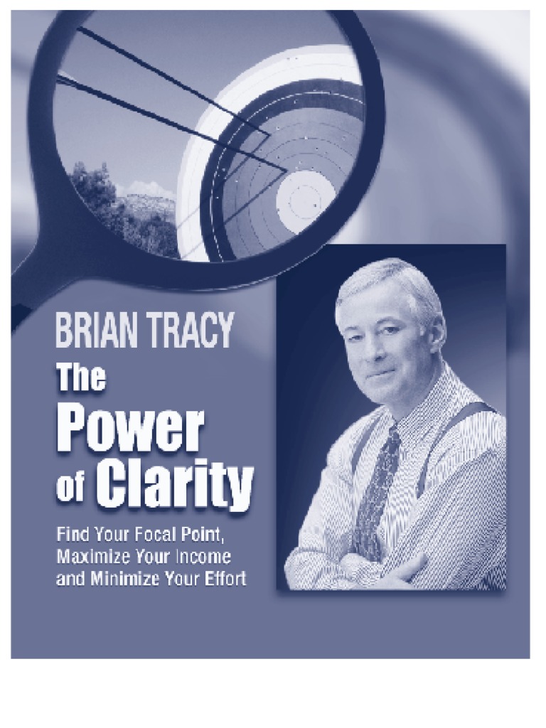 Brian Tracy's Clarity for Success Guide | PDF