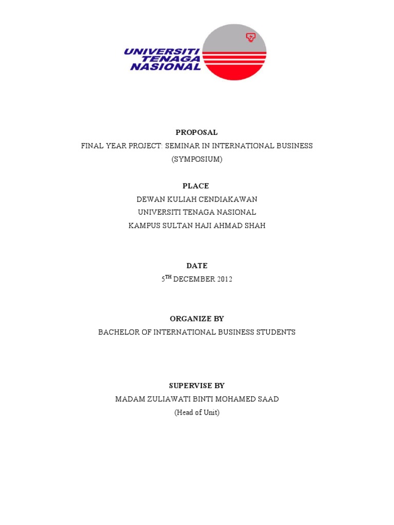 Contoh Proposal Program | PDF | International Business | Business